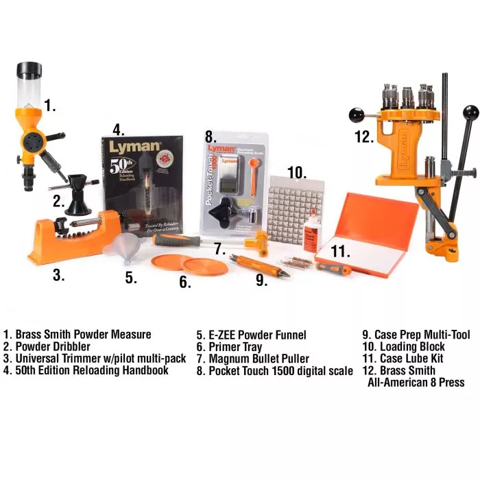 Комплект за Релоуд Lyman Brass Smith All-American 8 Turret - Reloaders.BG